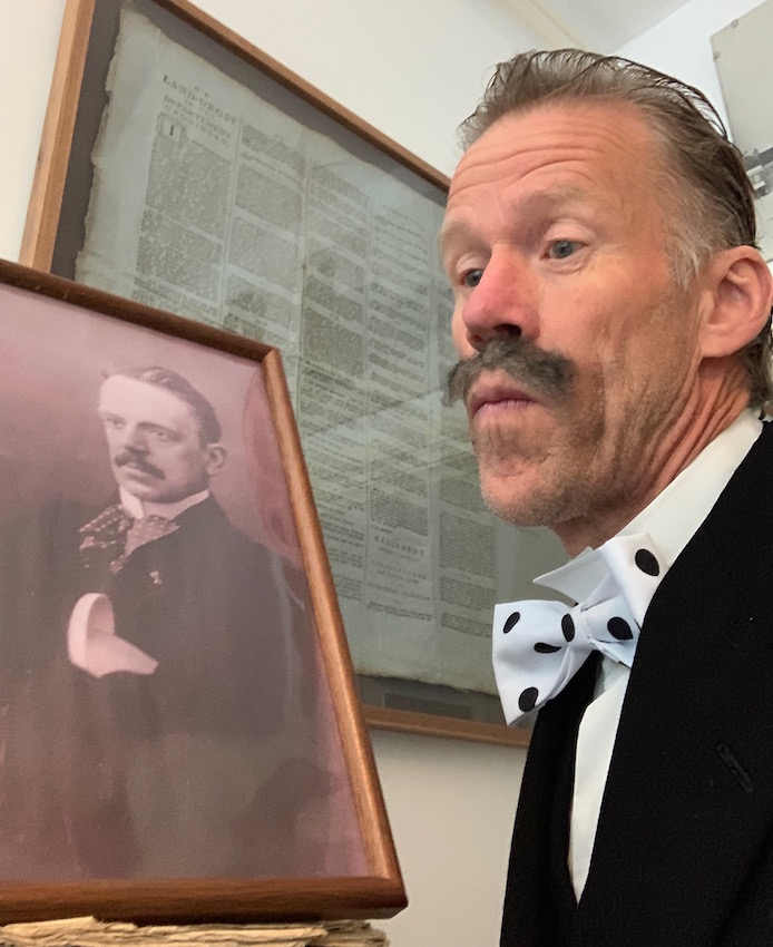 Archivaris Feith terug in het Provinciehuis | Beno Hofman